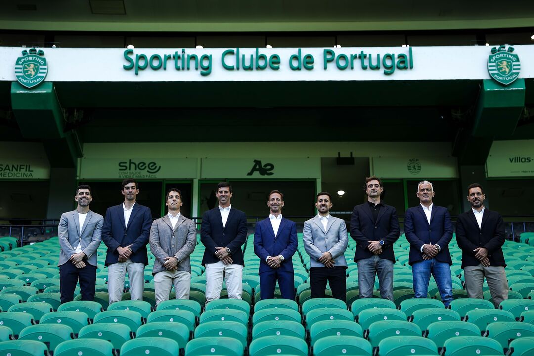 Sporting mostra nova equipa técnica: saiba quem acompanha João Pereira ...