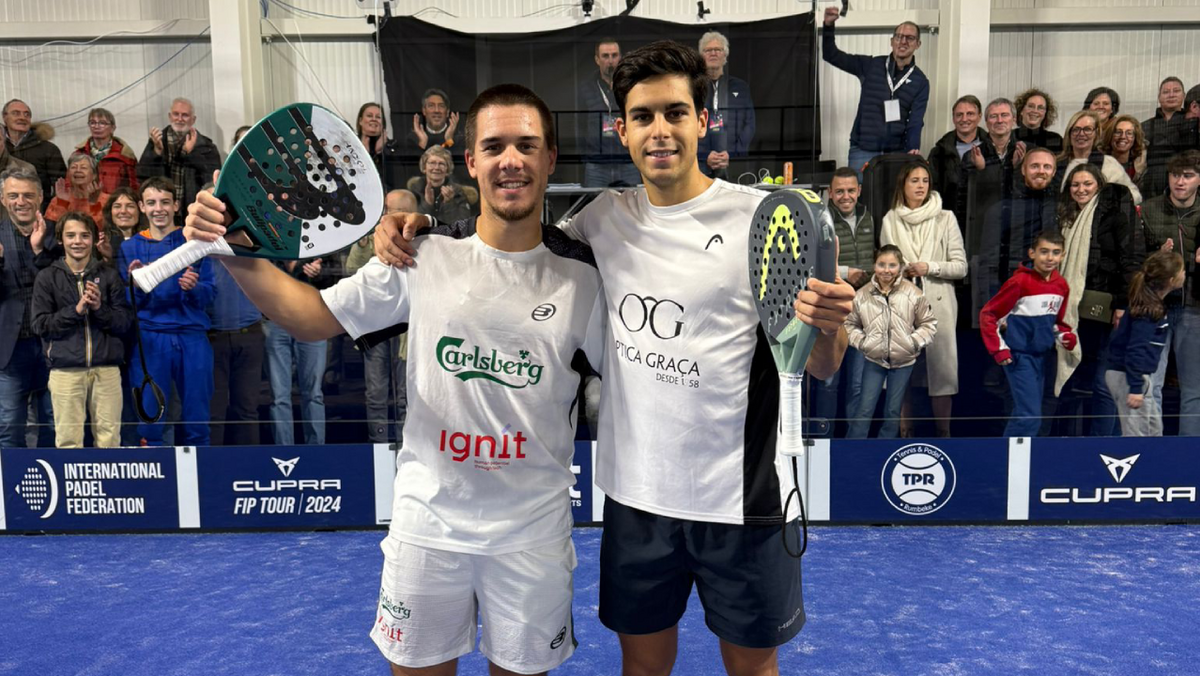 Diogo Jesus e Pedro Graça conquistam FIP Rise Roselare - Padel - Jornal ...