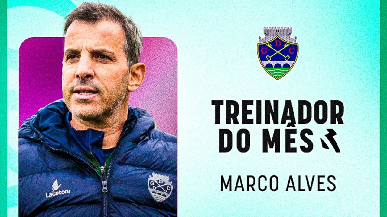 Marco Alves vence prémio de treinador do mês de novembro da 2.ª Liga ...