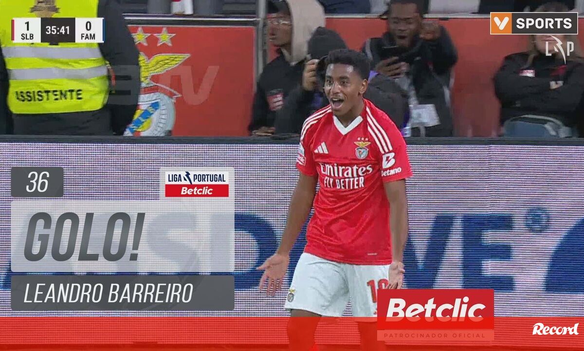 Com a corda toda: Leandro Barreiro faz frente ao Famalicão o primeiro ...