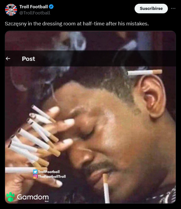 Szczesny ao barulho e até Mr. Bean foi chamado: os imperdíveis memes do ...