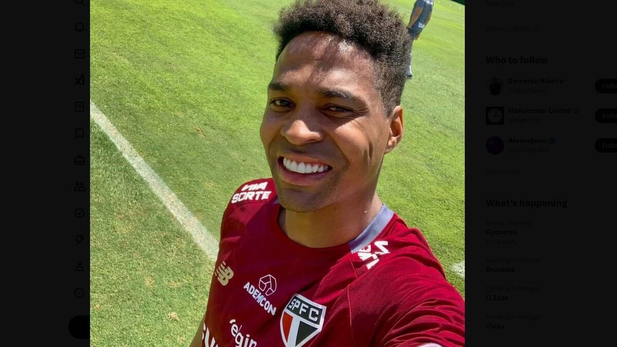 Cédric Soares e Wendell em destaque no treino do São Paulo - Brasil - Jornal Record
