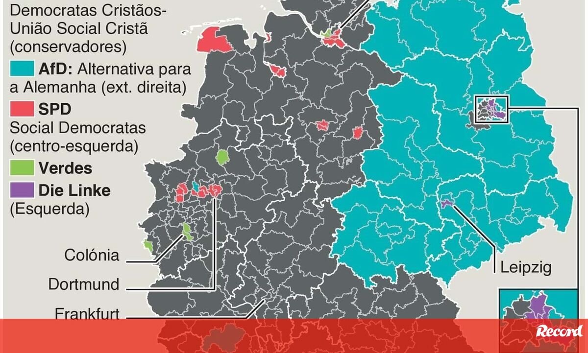 Conservadores da CDU venceram eleições na Alemanha: novo mapa mostra ...