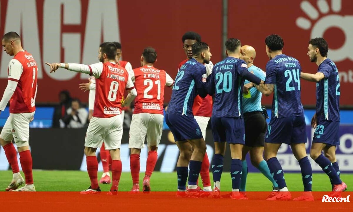 Os casos do Sp. Braga-FC Porto - Liga Betclic - Jornal Record