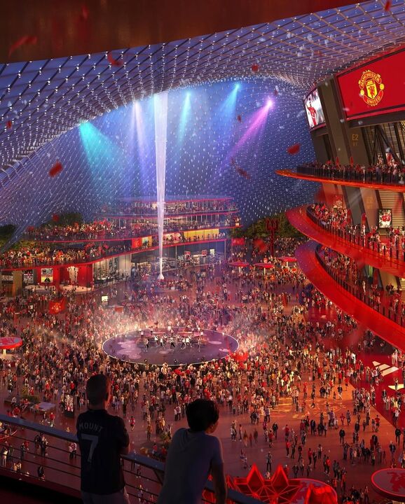 «O melhor estádio de futebol do mundo»: Manchester United 'mostra' novo ...