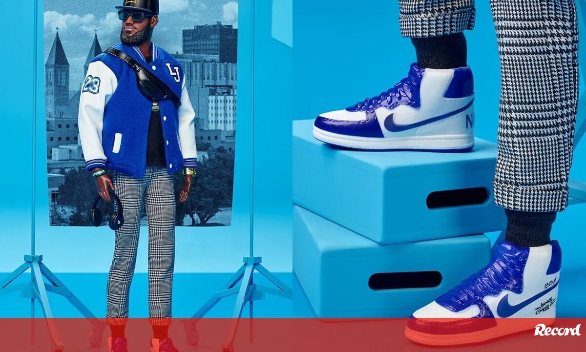 Que boneco: LeBron James é o primeiro atleta masculino a transformar-se em Ken - NBA - Jornal Record