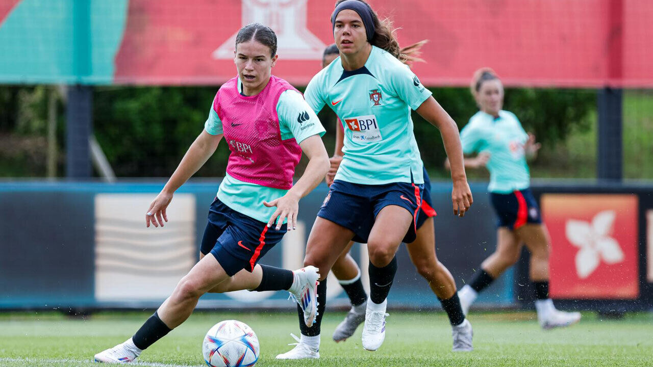 Telma Encarnação deixou o treino da Seleção Nacional com queixas ...