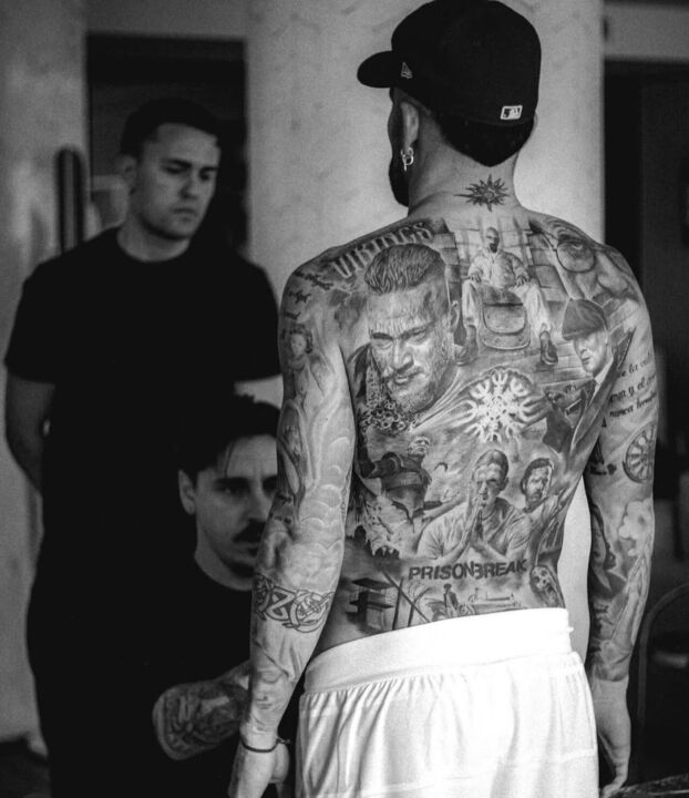 Otamendi faz nova tatuagem e lema já foi adotado por Lage - Benfica - Jornal Record