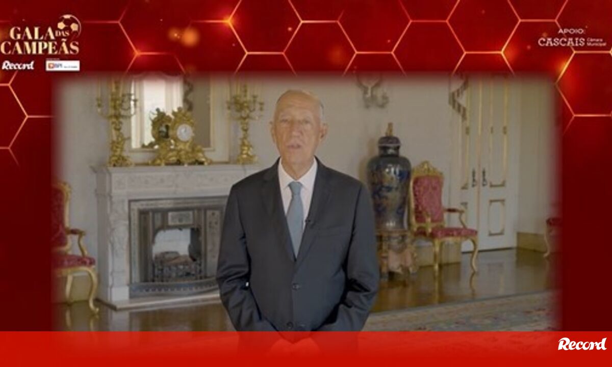 O discurso de Marcelo Rebelo de Sousa na Gala das Campeãs Record BPI ...