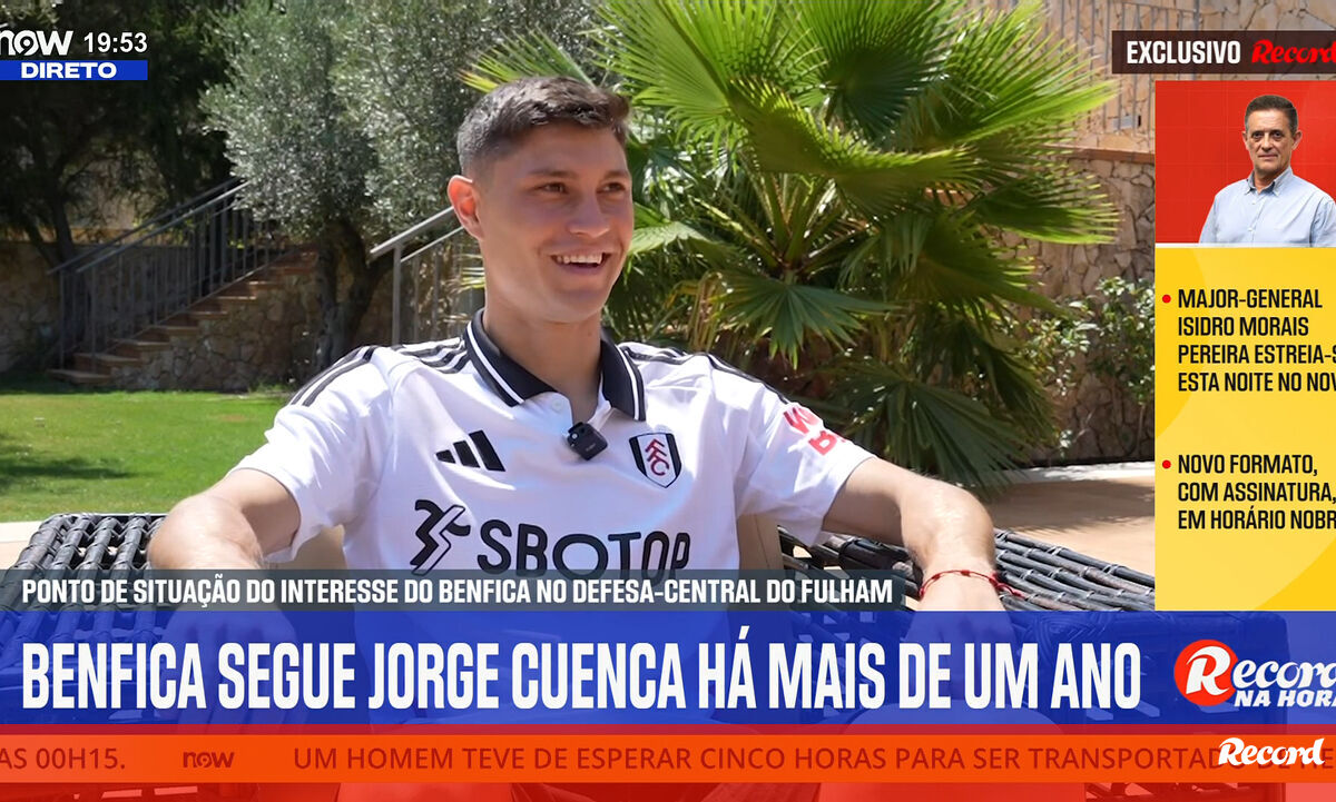 Jorge Cuenca na lista do Benfica: o ponto de situação em menos de um ...