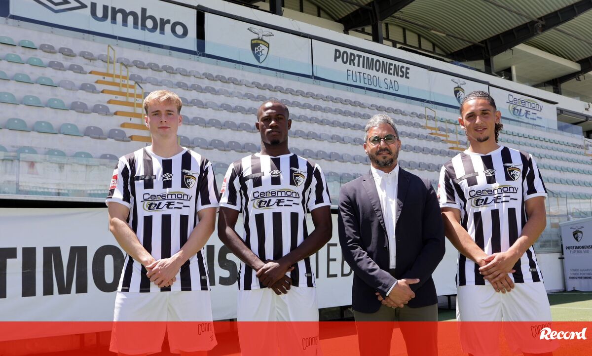 Portimonense apresenta Marlon Júnior, Mindinho e De Bolle ...