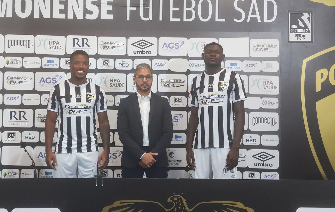 Portimonense apresentou Samy e Xavier - Portimonense - Jornal Record