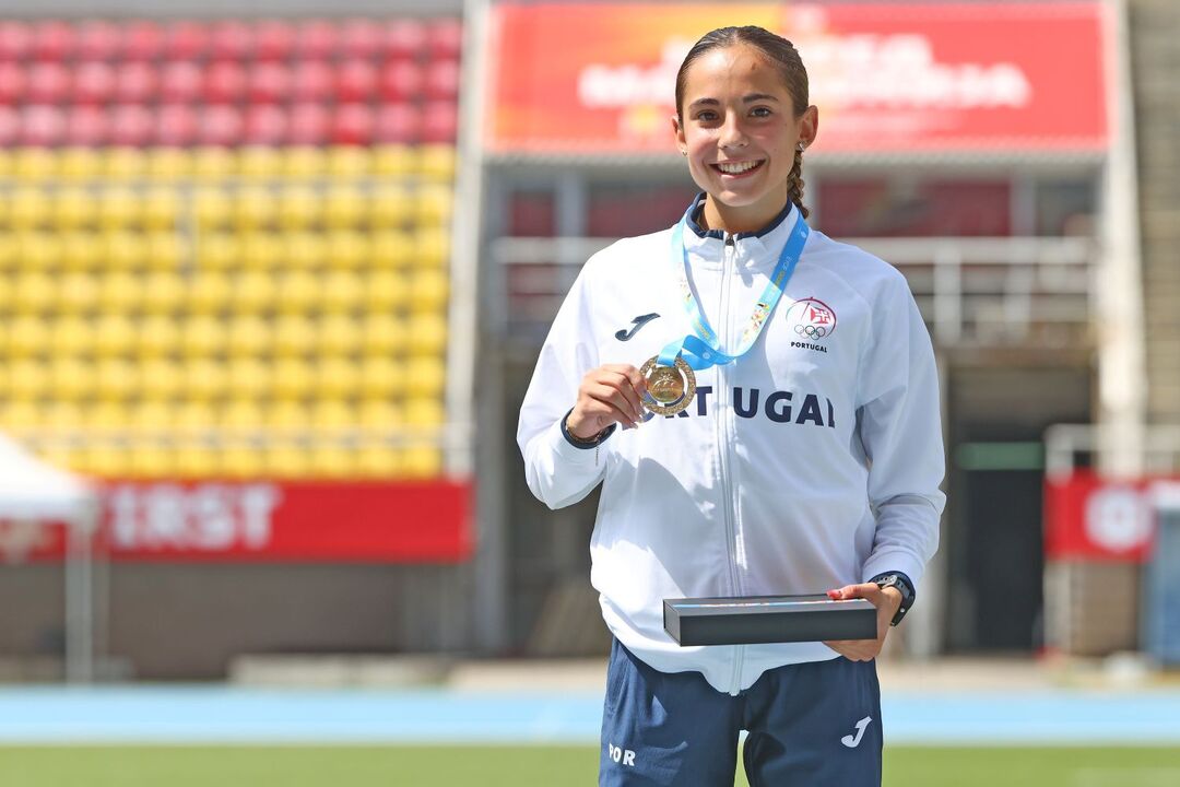 Ouro para Mariana Moreira nos 1.500 metros no FOJE - Atletismo - Jornal ...