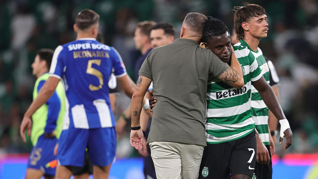 Saiba o que disse Rui Borges aos jogadores do Sporting depois do desaire com o FC Porto ...