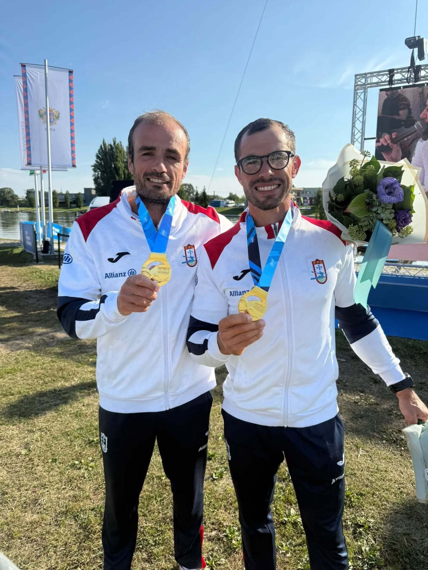 José Ramalho e Fernando Pimenta tetracampeões do Mundo de K2 maratonas