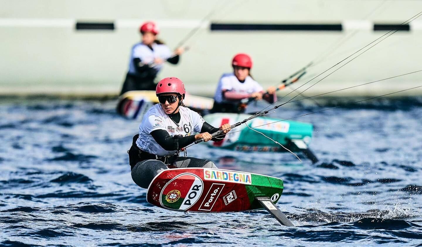 Mafalda Pires de Lima mantém 9.º lugar no Mundial de kite em Itália