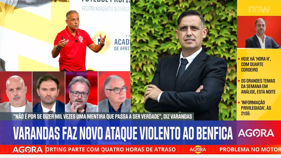«Quem manda na arbitragem? O que estás a dizer é grave!»: o debate ...