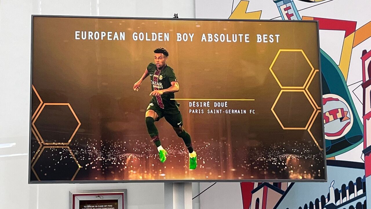 Revelados os prémios Golden Boy 2025: o vencedor do PSG, a escolha de ...