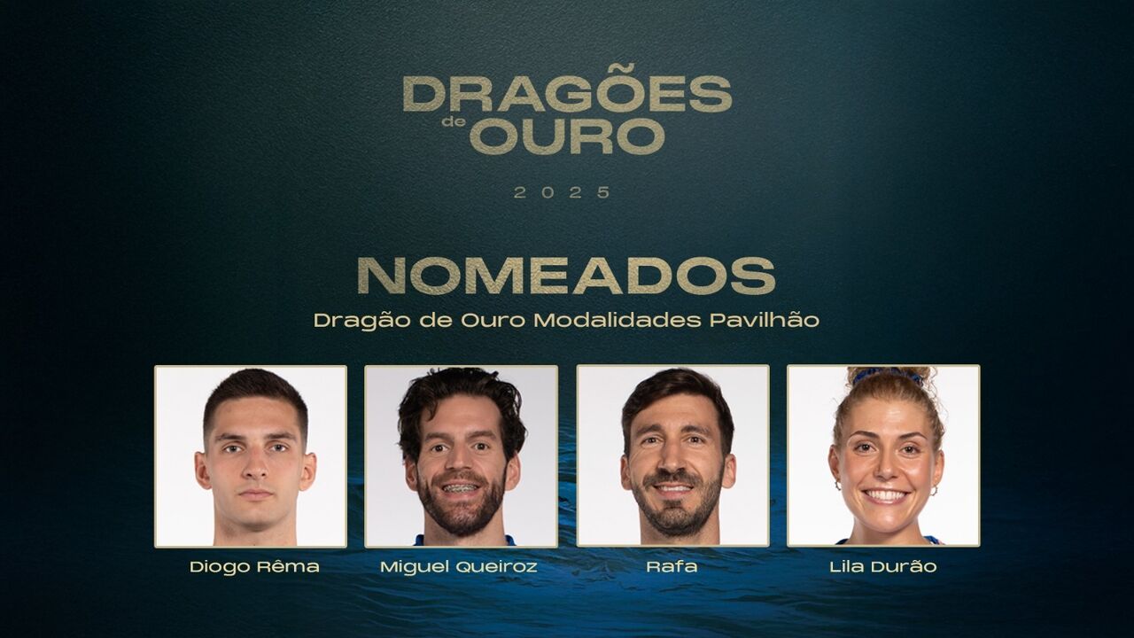 FC Porto revela nomeados para o Dragão de Ouro na categoria Futebolista ...