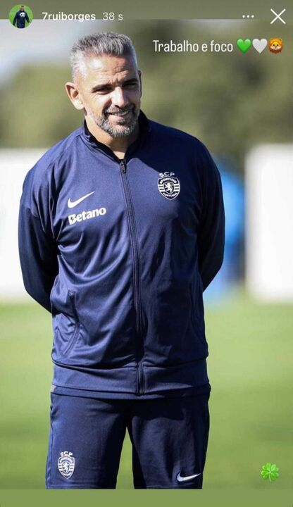 Rui Borges deixa mensagem aos sportinguistas e elogia jogador especial ...