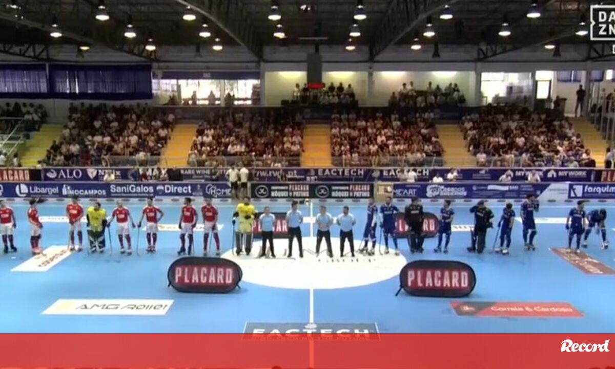 Hóquei em patins: transmissão em direto do OC Barcelos-Benfica - Hóquei ...
