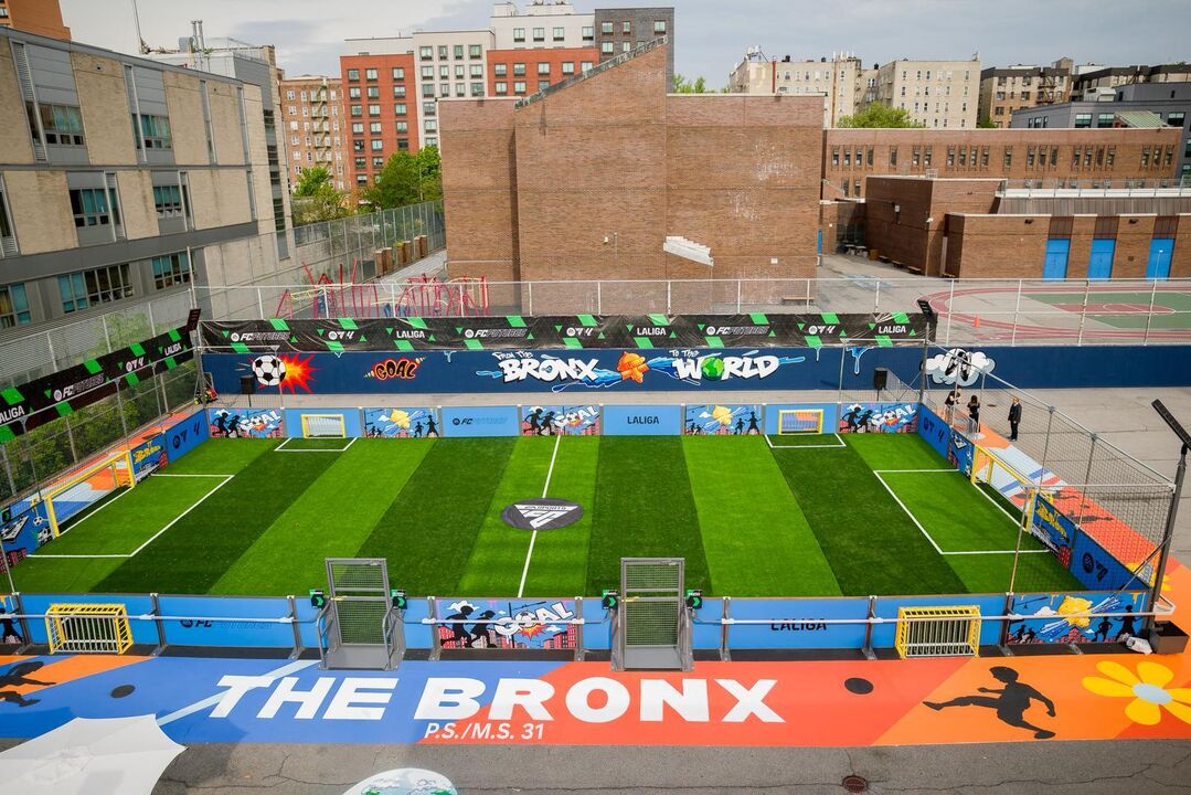 EA Sports FC e La Liga lançam campo Comunitário em Nova Iorque - Record ...