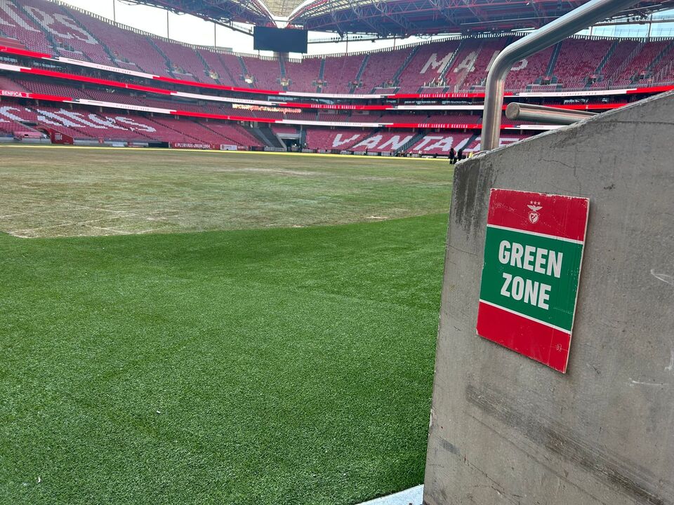 Assim ficou o relvado do Estádio da Luz depois dos concertos de Bad ...