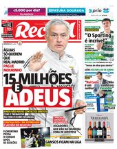 Sexta-feira, 29 de maio de 2026 - Capas - Jornal Record