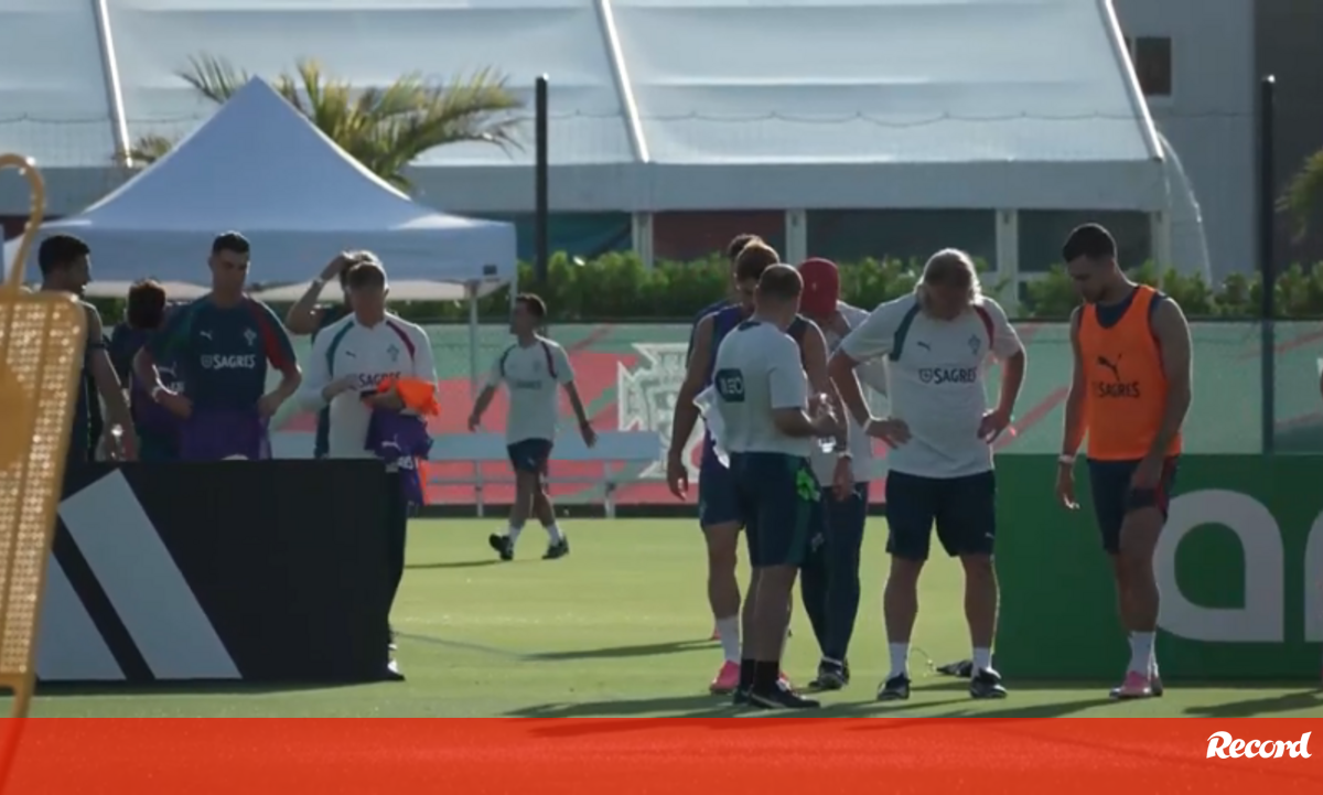Siga em direto o primeiro treino da Seleção Nacional nos Estados Unidos ...