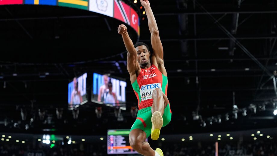 Gerson Baldé vence salto em comprimento em Essen - Atletismo - Jornal ...